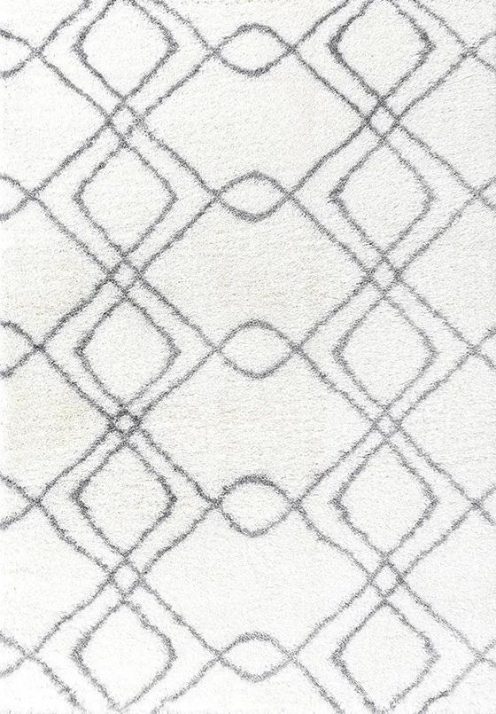 Hans Home | Kusový koberec Carmella K11608-02 White Light Grey (Pearl 510 White) - 160x230