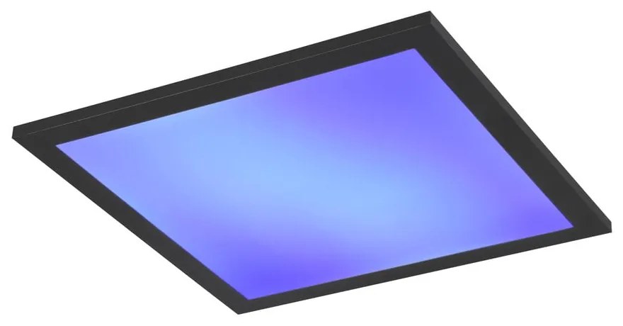 Černé LED stropní svítidlo 29.5x29.5 cm Beta – Reality