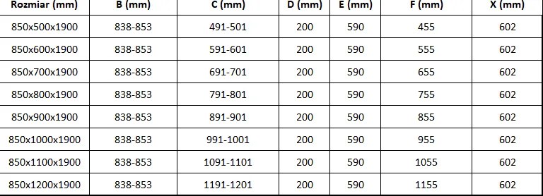 Mexen Roma sprchový kout 85x120cm, 6mm sklo, chromový profil-čiré sklo, 854-085-120-01-00