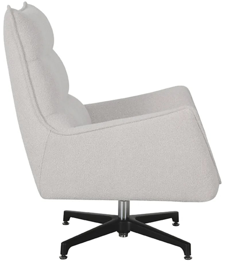 LABEL51 otočné křeslo RODIA bílé MS-81.004