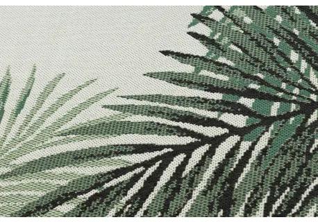 koberec COLOR 19435/062 SISAL Listy zelená JUNGLE velikost 120x170 cm | krásné koberce cz