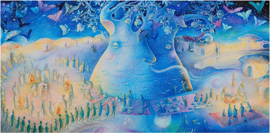 Eva Válková | Slavnost Rám: Černý, Velikost: 20 x 30 cm