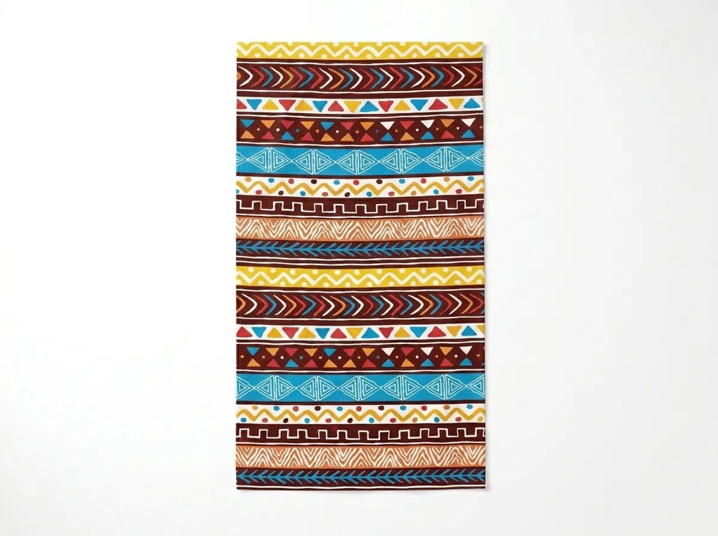 Rychleschnoucí XXL plážová osuška AZTECA barevná 150 x 210 cm, 100% mikrovlákno