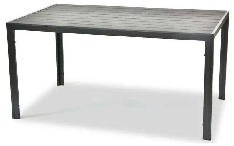 Černý zahradní jídelní stůl Timpana Romeo, délka 150 cm