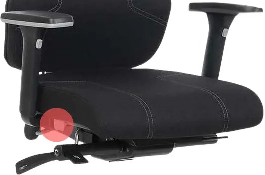 MERCURY Ergonomická kancelářská židle DELI - černá látka