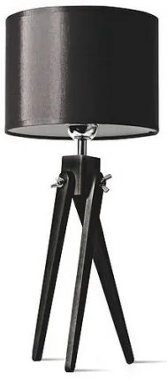 Stolní lampa Lightwood Tripod LW16-05-19 černá