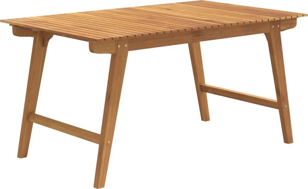 vidaXL Zahradní stůl 150 x 90 x 75 cm masivní akáciové dřevo [363310]
