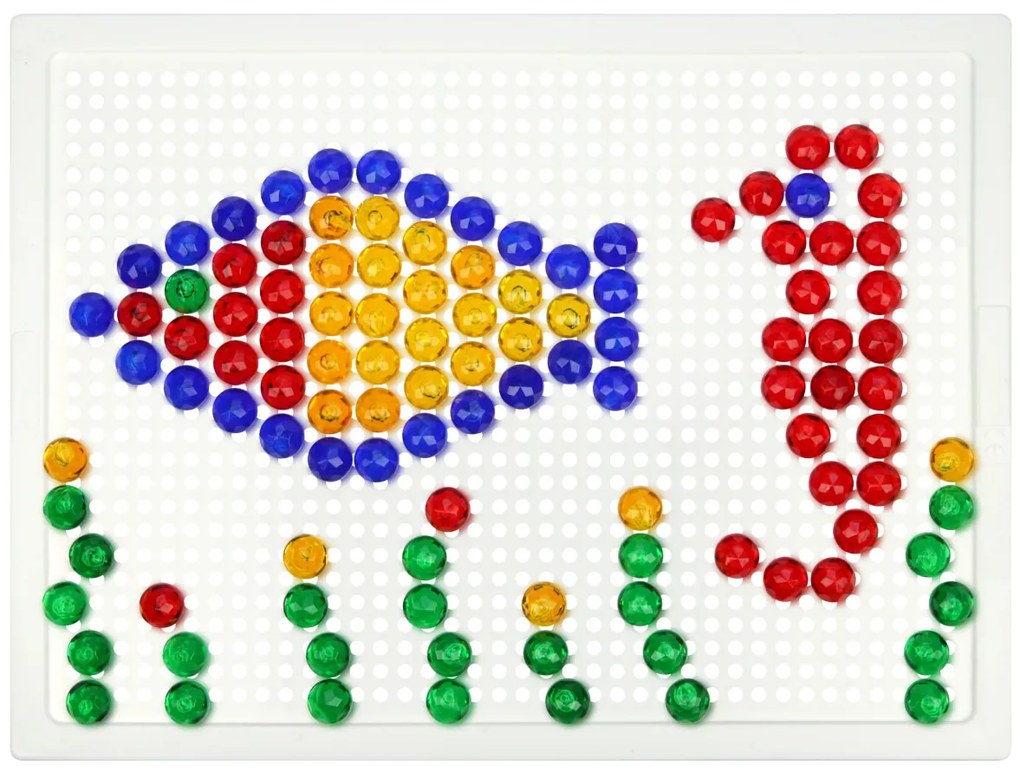 Lena Mozaika malá transparentní 140 malých dílků