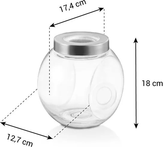 TESCOMA Dóza s vysoušecím uzávěrem 4FOOD