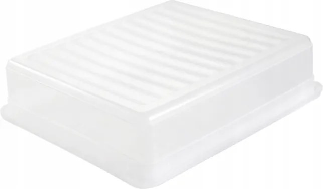 Keeeper Úložný box s víkem (má 2 funkce) BEA Clearbox 5,5L, 33 x 19 x 12 cm
