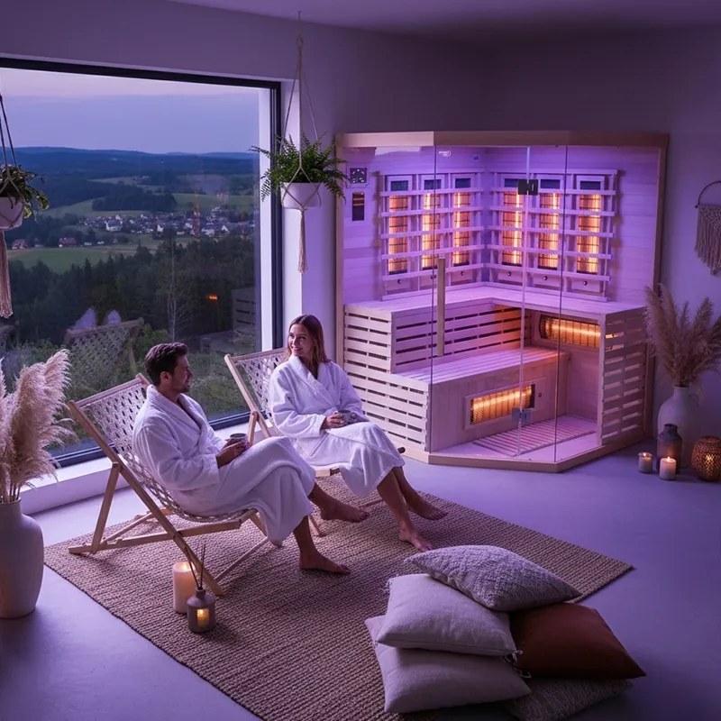 BPS-koupelny Infrasauna Relax HYD-2912 150x150, 4-5 osob
