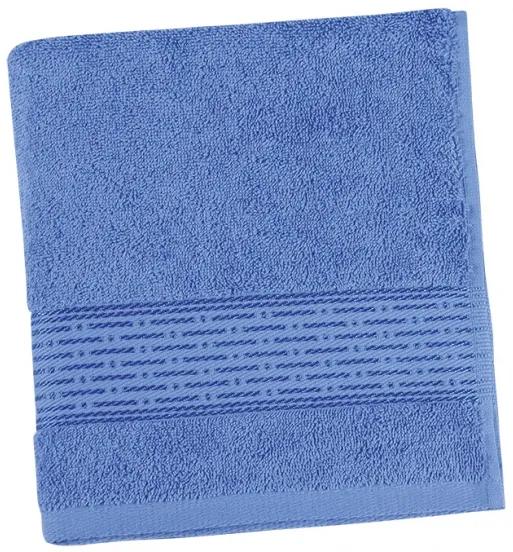 Bellatex froté ručník Proužek 50x100 cm modrý