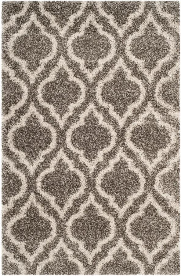 Šedohnědý koberec Safavieh Mati, 182 x 121 cm