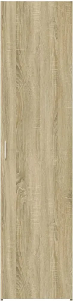 Skříň highboard dub sonoma 50 x 42,5 x 185 cm kompozitní dřevo 3281415
