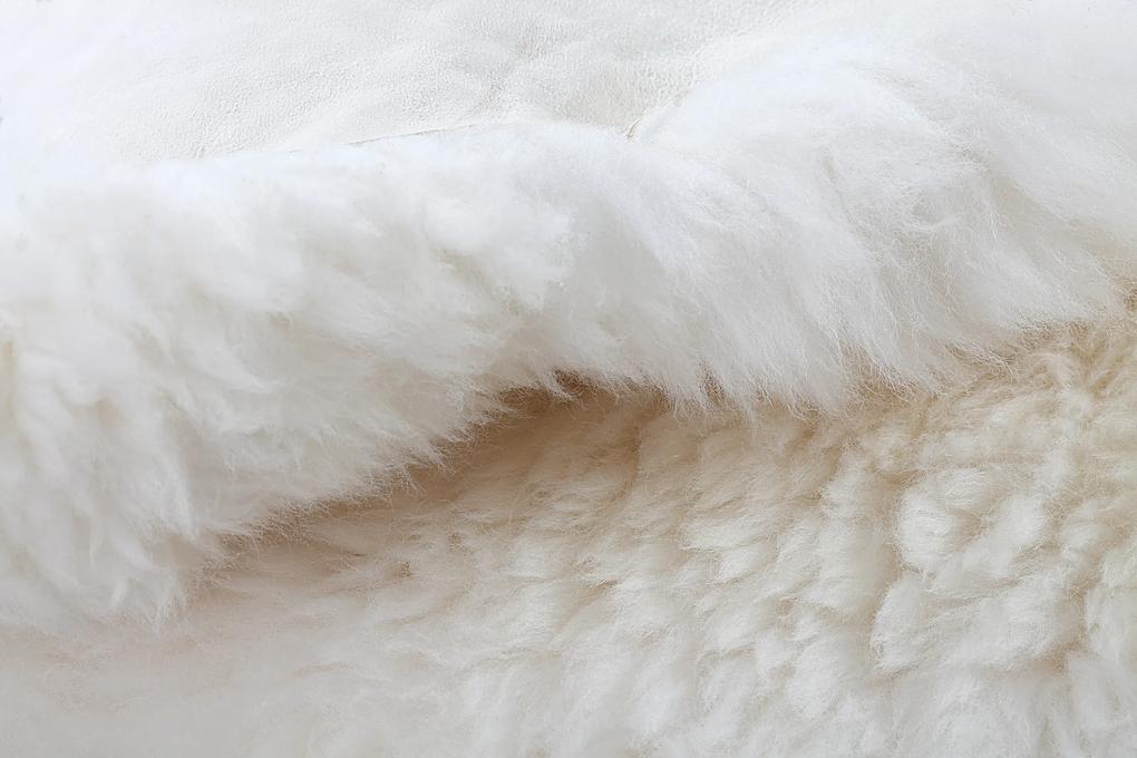 Wooline Ovčí kůže krémově bílá ROYAL EXCLUSIVE 135 x 90 cm