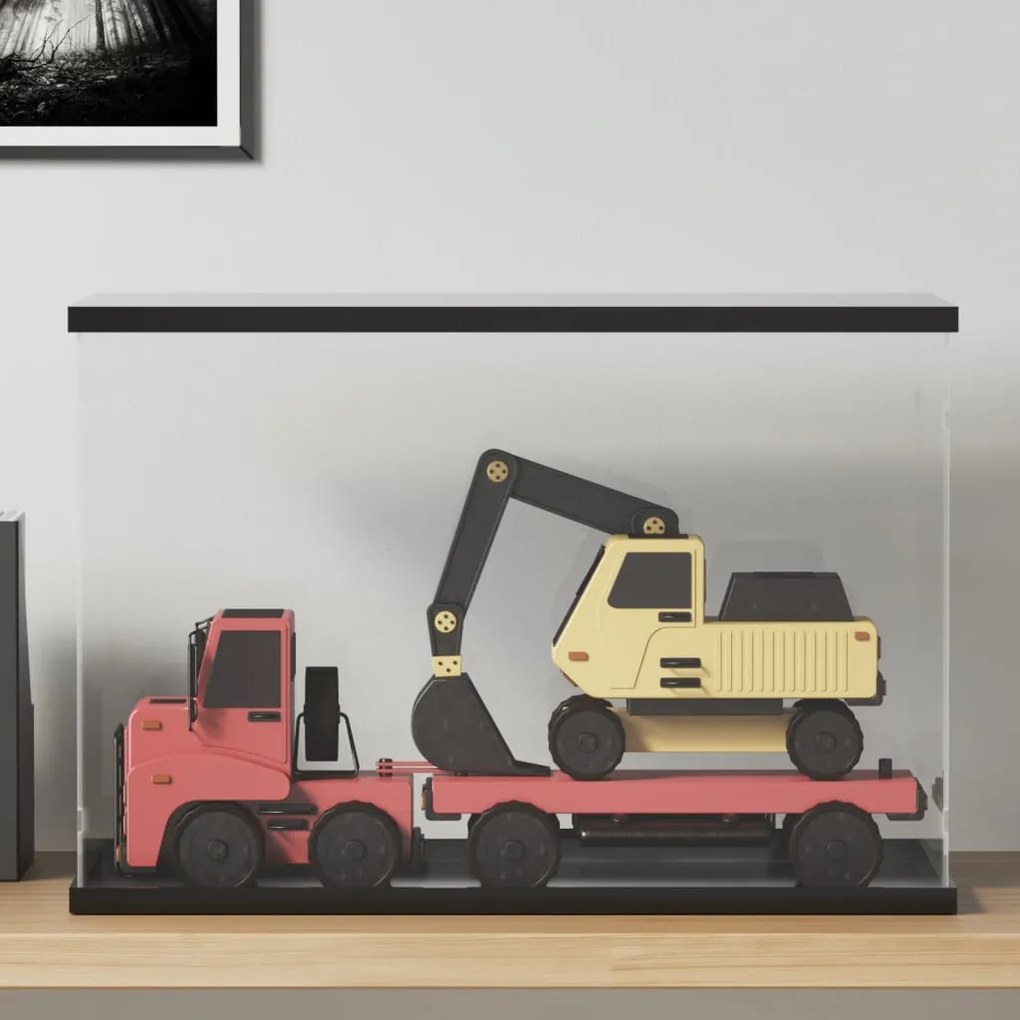 Průhledná reklamní krabice 56 x 36 x 37 cm akrylová 154928
