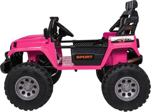 Elektrické autíčko Extreme Sport 4x4 růžové