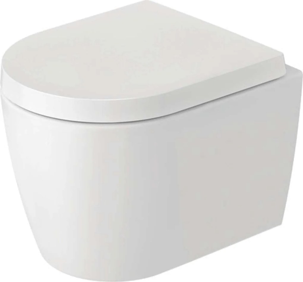 Duravit ME by Starck - Závěsné WC, Rimless, DuraShield, matná bílá 253009AC00