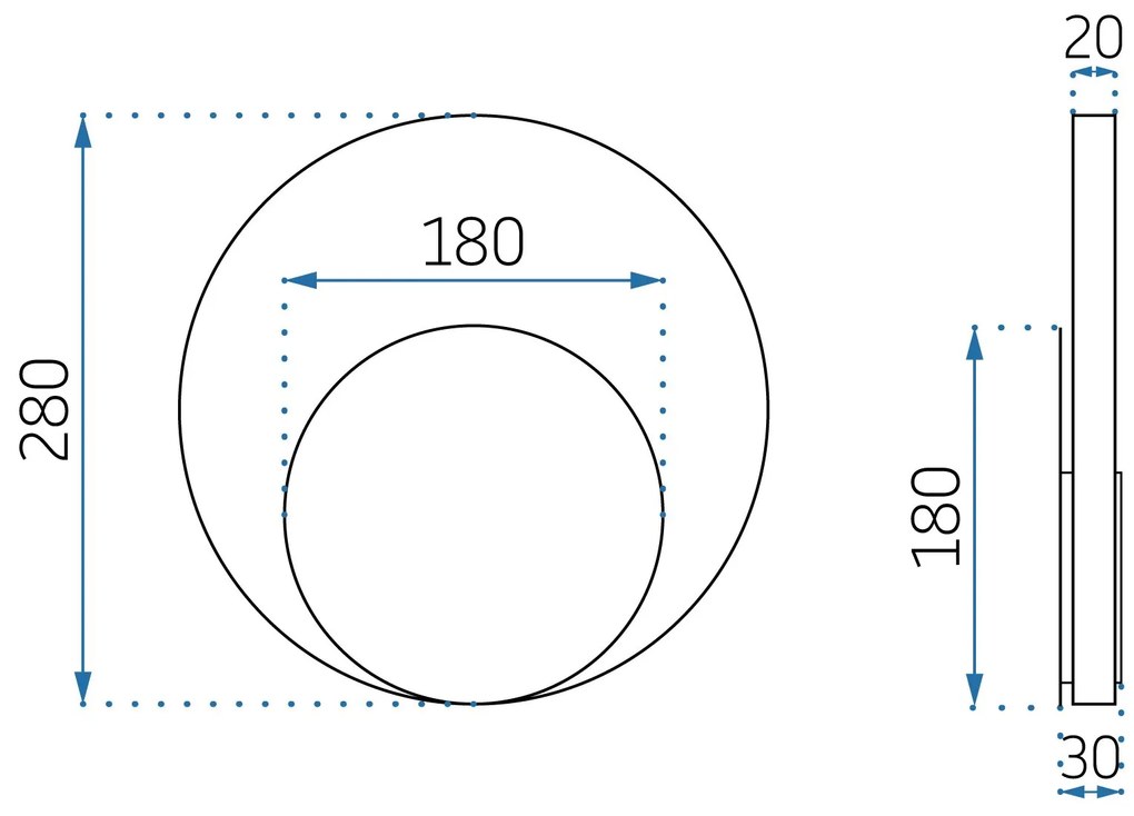 Toolight, nástěnné svítidlo 1xG4 APP992-W, zlatá-černá, OSW-05554