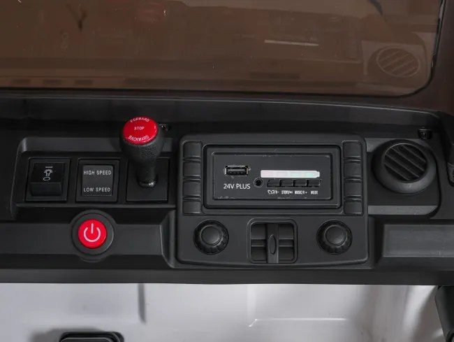 Elektrické autíčko Extreme Sport 4x4 bílé