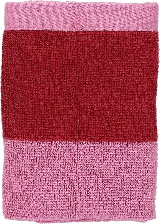 Růžové froté bavlněné ručníky v sadě 2 ks 30x50 cm Pixie – ONA