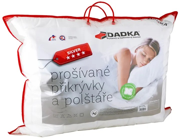 DADKA Polštář SILVER bílá 45x60 cm