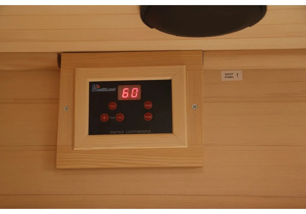 Infrasauna DeLuxe 2222 Carbon BT