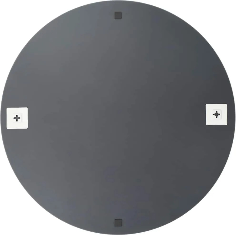 Nástěnné zrcadlo 70 cm kulaté sklo 245705