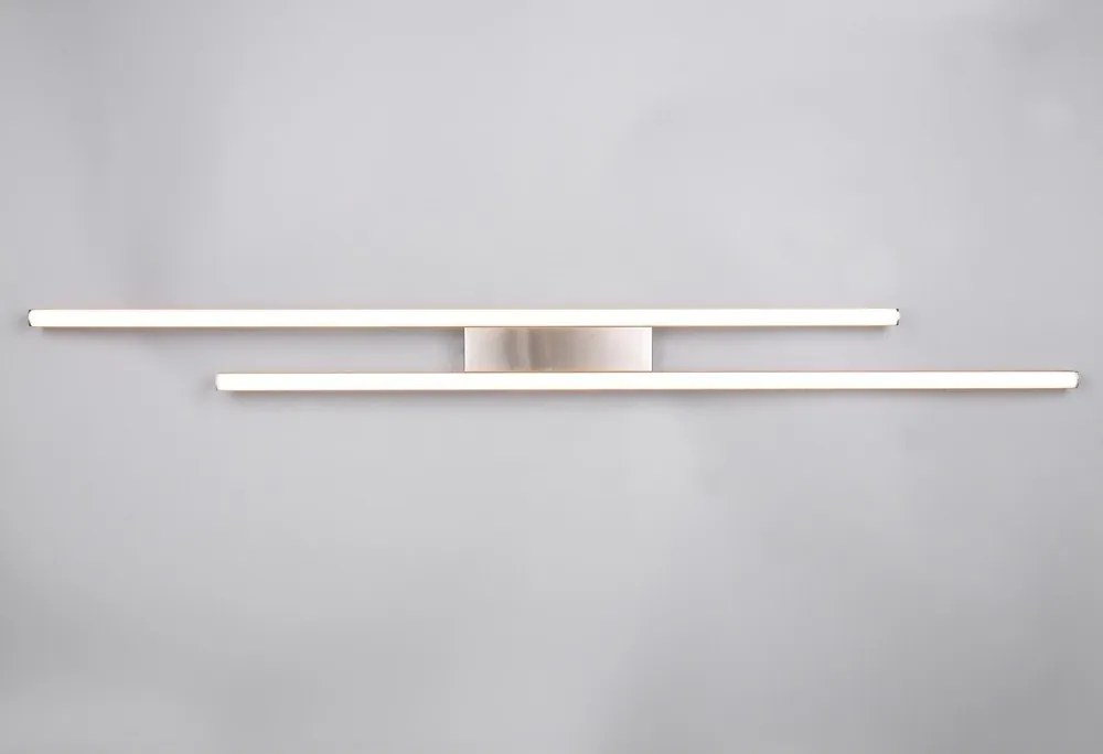 LED stropní svítidlo ve stříbrné barvě 8x110 cm Odio – Reality