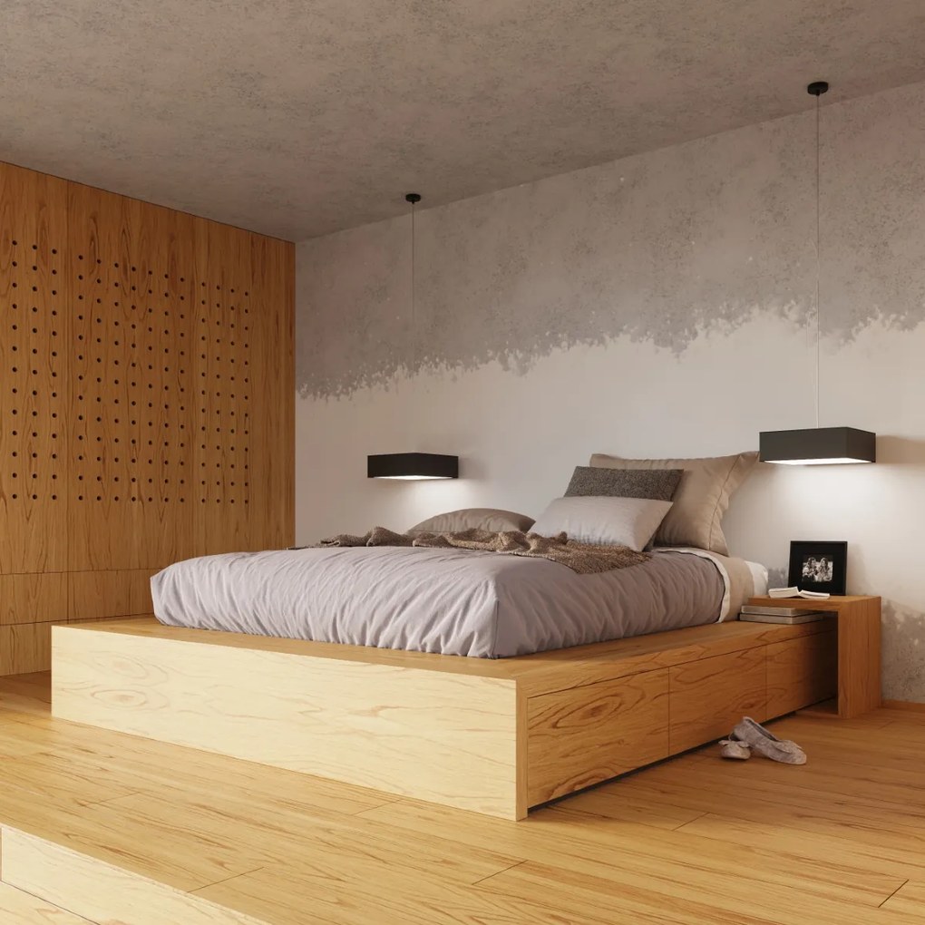 Sollux Lighting Stropní svítidlo HORUS 35 černé
