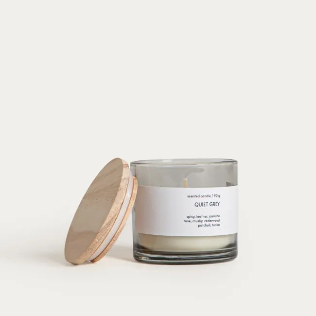 Svíčka ESSENTIAL Quiet Grey 786938