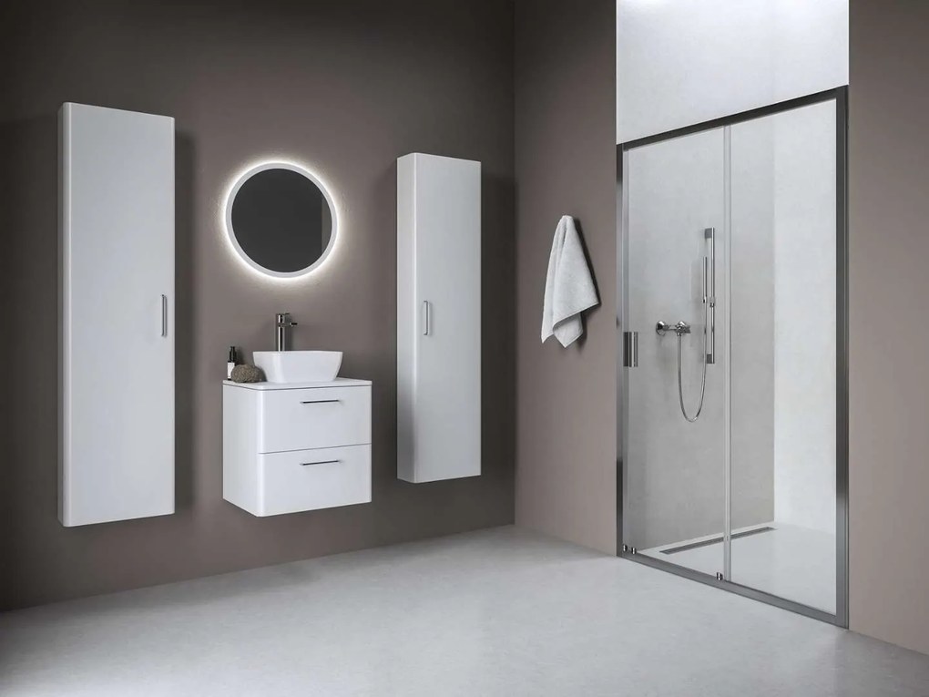 Ravak Blix II - Sprchové dveře NBLDP2-120, 120x195 cm, chrom/čiré sklo 0PMG0C00Z1