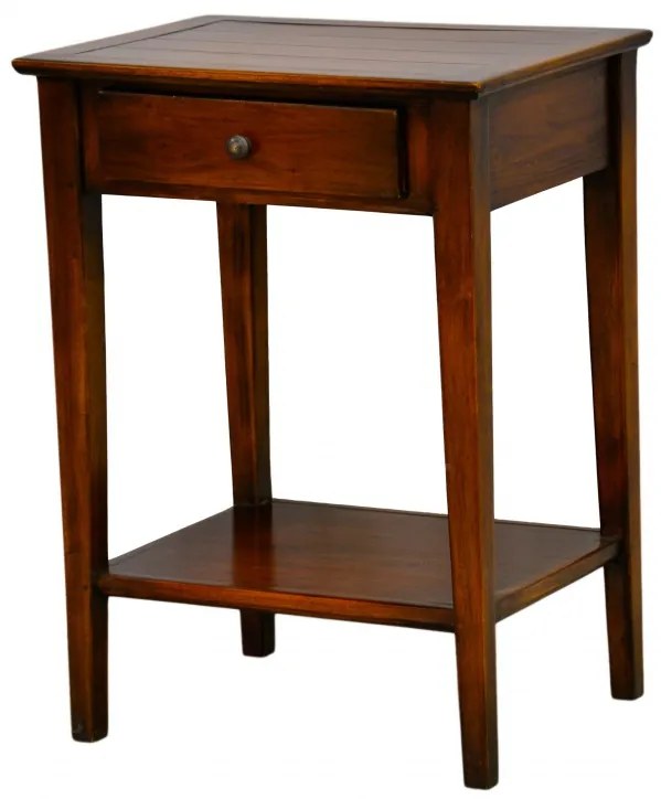 Bramble Furniture Stolek Emerson, mahagonový odstín