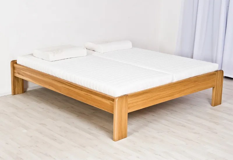 Postel Postelia EASY PLUS Buk 180x200 - Výška hlavového čela: 47 cm