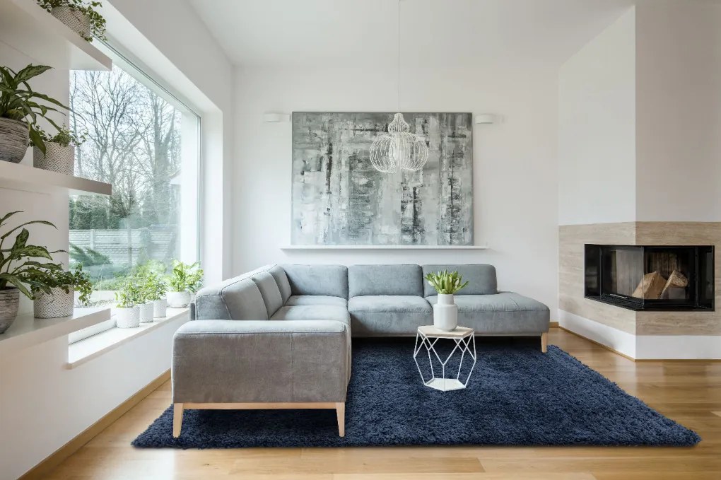 Tribeca Design Kusový koberec Ganta Blue Rozměry: 200x290 cm