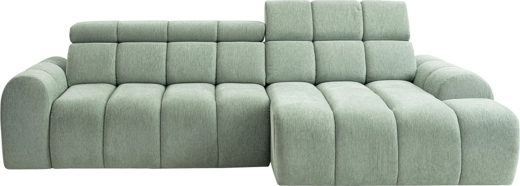 XXXLutz ROHOVÁ SEDAČKA, textil, šalvějově zelená Stylife - Sedací soupravy - 000553019801