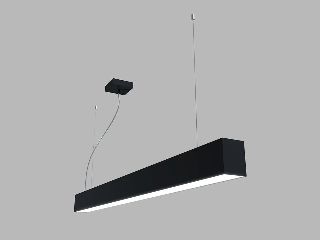 Led2 Lineární závěsné LED svítidlo LINO II 120 cm Barva: Bílá, Stmívání: DALI/PUSH, Vyzařování světla: dolů / nahoru
