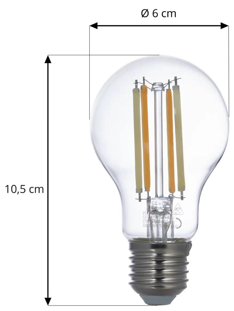 LUUMR Smart LED žárovka čirá E27 A60 7W Tuya WLAN CCT