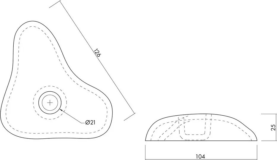 Kovový svícen Mis – noo.ma