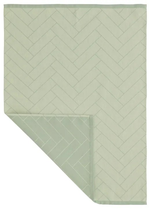 Södahl Kuchyňská utěrka 50x70 Tiles Tea Green