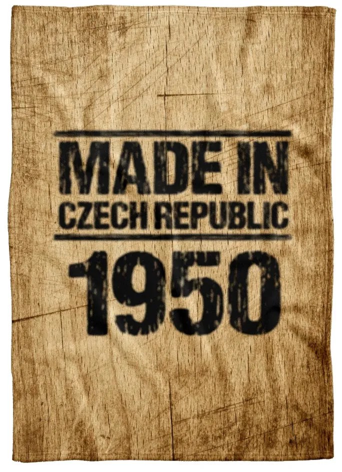 Deka Made In (rok: 1950, Podšití beránkem: NE)