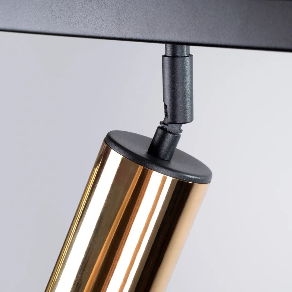 Sollux Lighting Stropní svítidlo WINX 4L Černá/zlaté