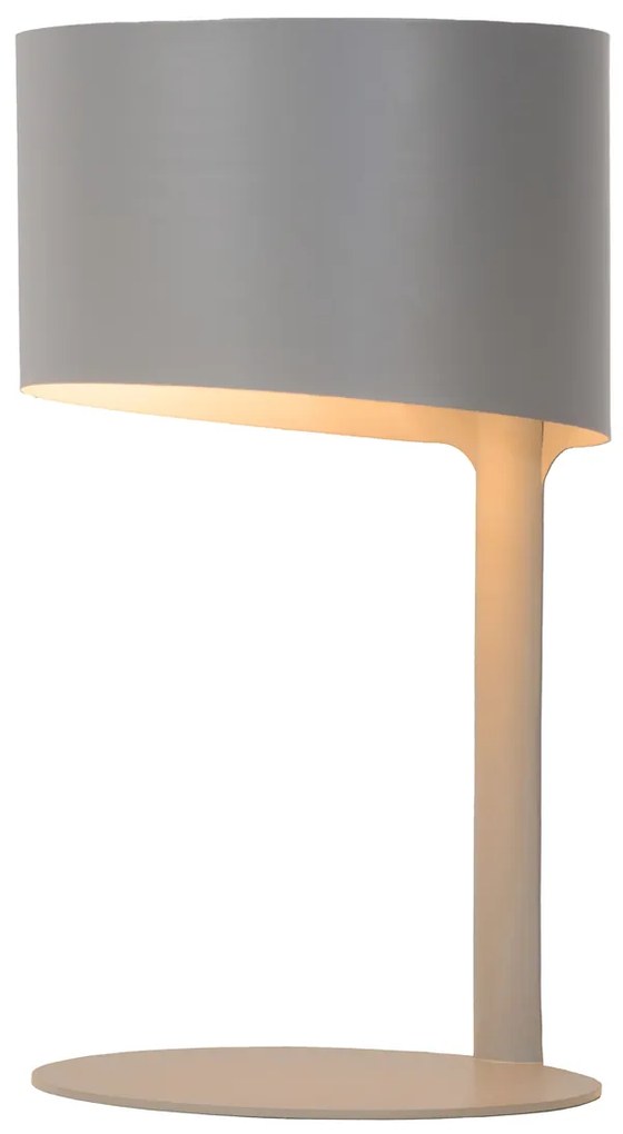 Lucide 45504/01/36 stolní lampa Knulle, šedá, E14, 28,5cm