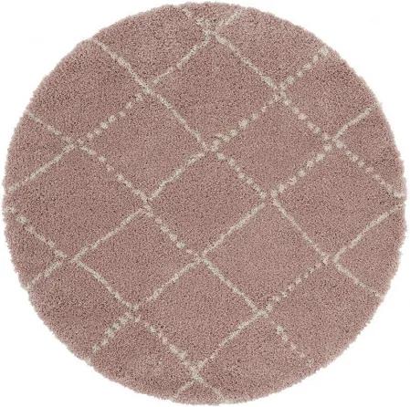 Mint Rugs - Hanse Home koberce Kusový koberec Allure 102750 Rose/Cream Růžová - 120x120 (průměr) kruh cm