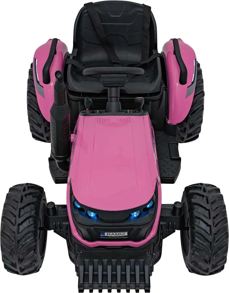 Ramiz Dětský traktor GROW 1804 růžový