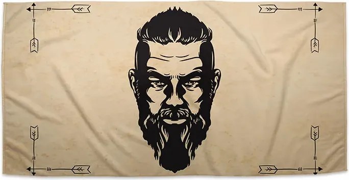 Sablio Ručník Vikingové Pergamen - 50x100 cm