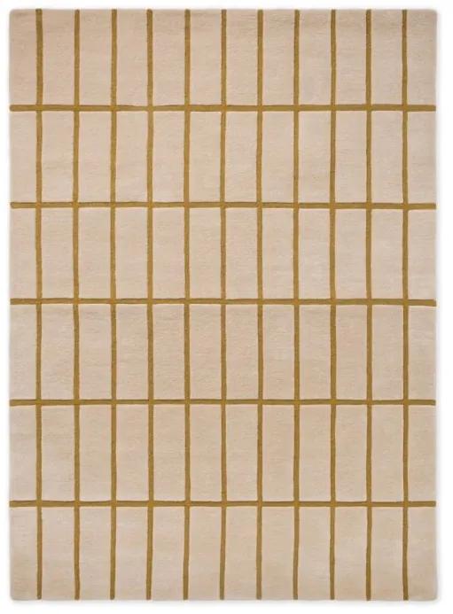 Designový vlněný koberec Marimekko Tiliskivi béžový Brink & Campman Varianta: 200x300