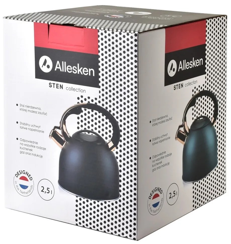 Kovová čajová konvice Sten Silver 2,5l
