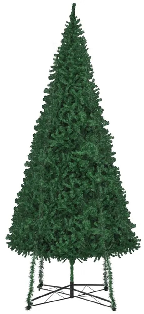 Umělý vánoční stromek se stojanem 500 cm zelený,  344305