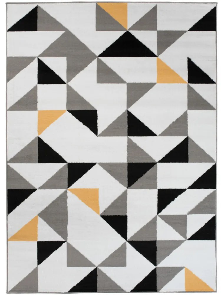 Kusový koberec PP Lester bílý, Velikosti 300x400cm